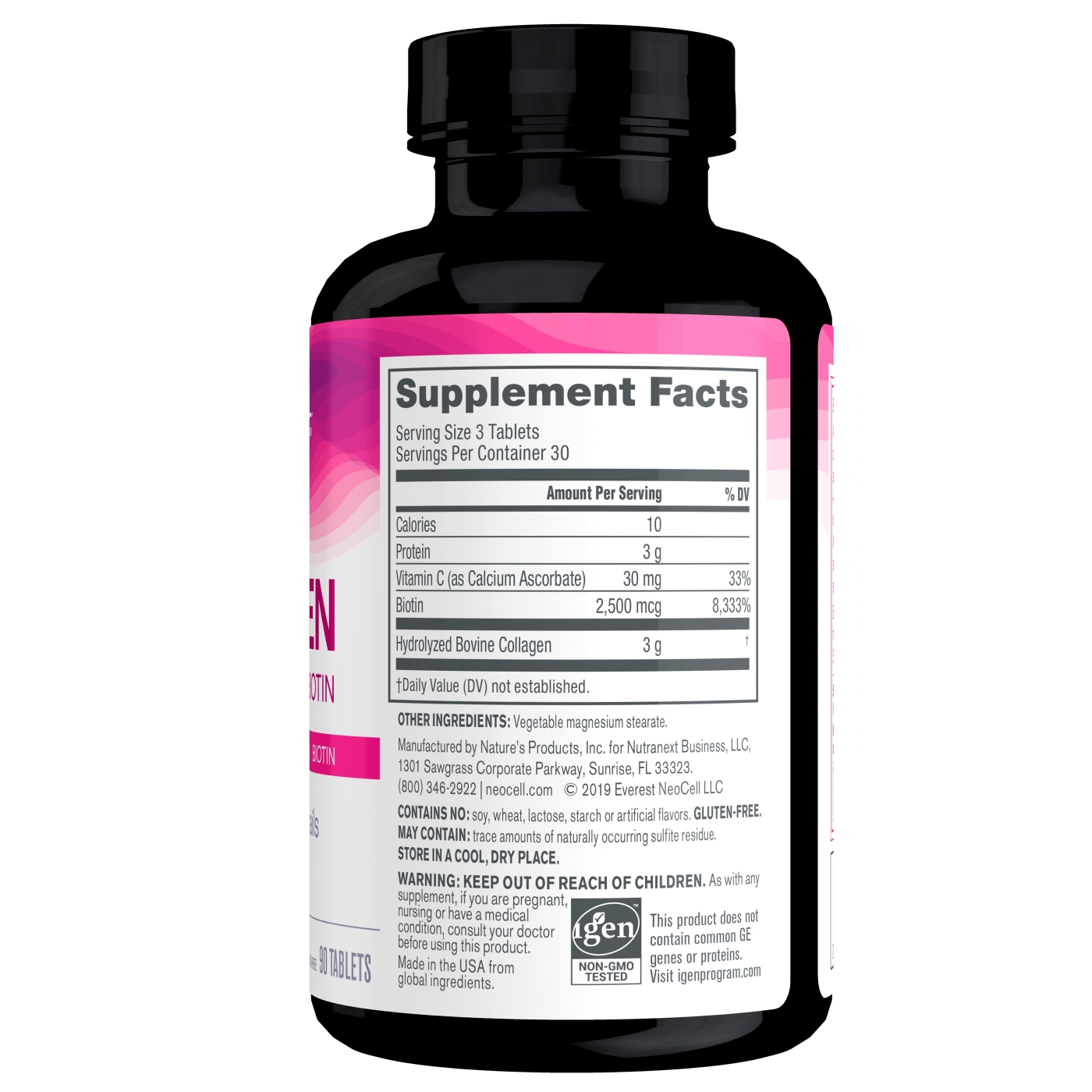 NeoCell - Super Collagen Vitamin C & Biotin – 90 Tablets | Exubuy.com